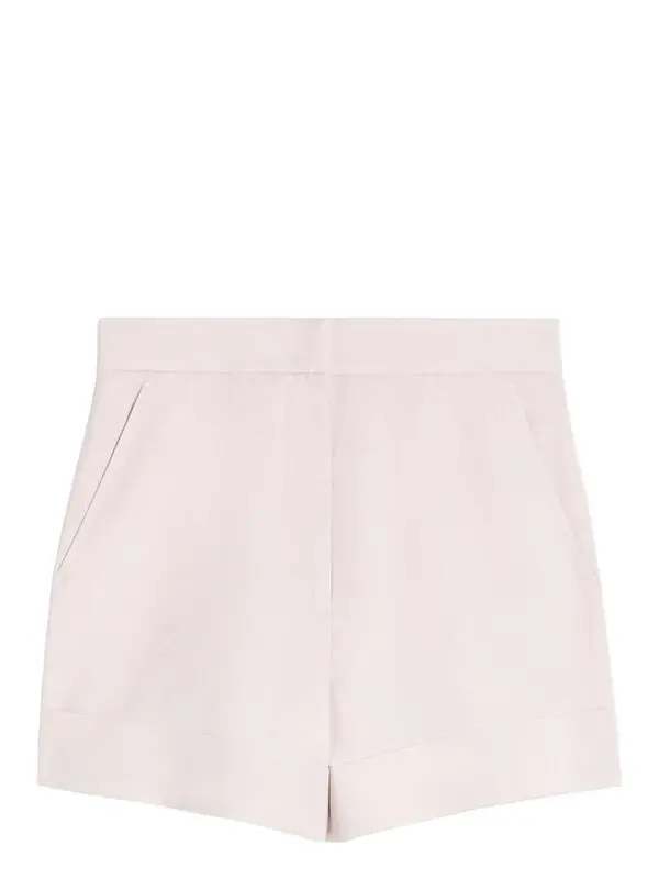 Max Mara Celebre Cuffed Shorts - Pink
