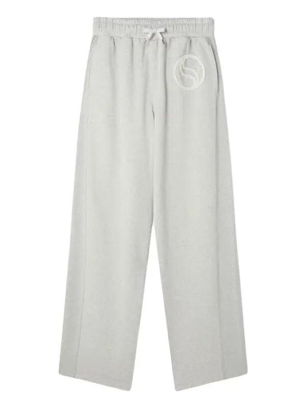 Stella McCartney S-wave Organic Cotton Track Pants - White