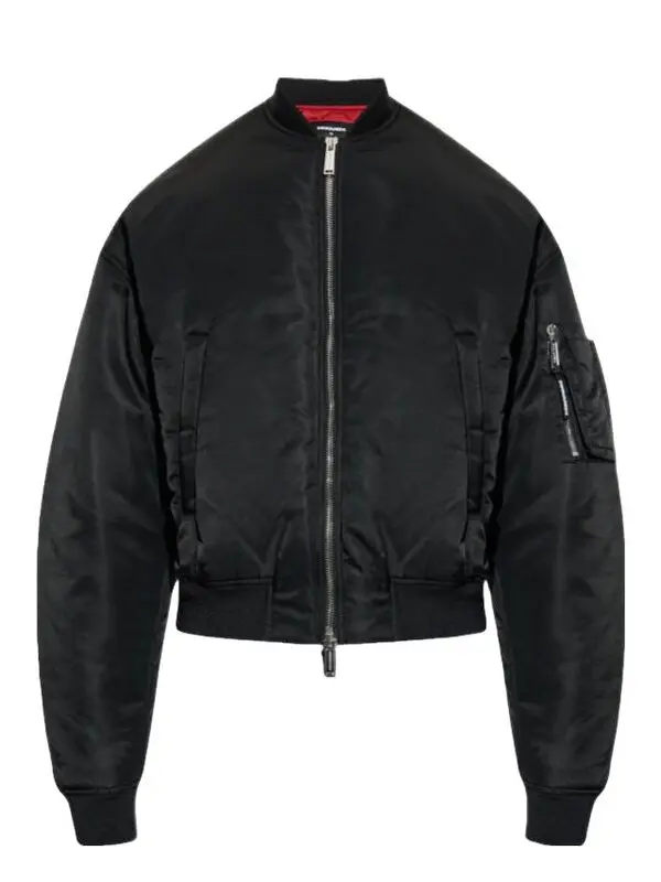 Dsquared2 Zip-fastening Bomber Jacket - Black