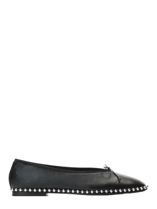 Alexander Wang Lina Ballchain Flats - Black