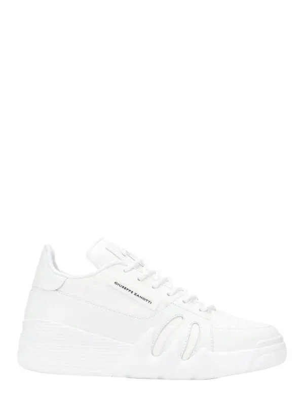 GIUSEPPE ZANOTTI Logo Casual Sneakers - White