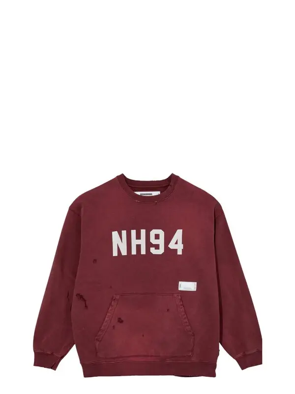 NEIGHBORHOOD Long-sleeved Crewneck Sweatshirt - Red