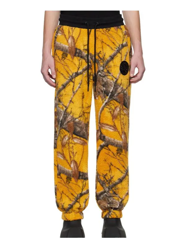Moose Knuckles Graphic-print Fleece Track Pants - Multicolor