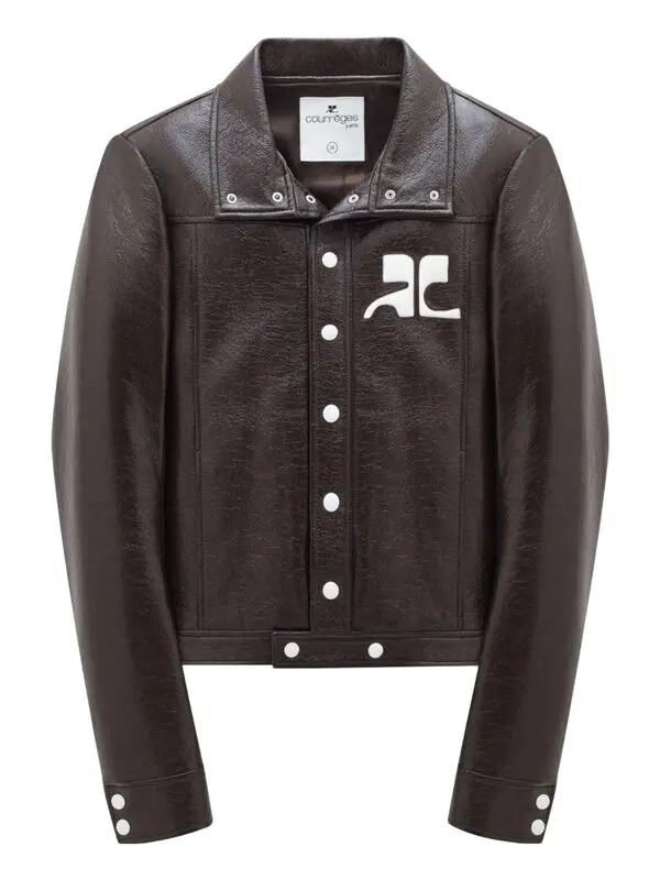 COURREGES Courrèges Reissue Ac Logo Patch Jacket - Black