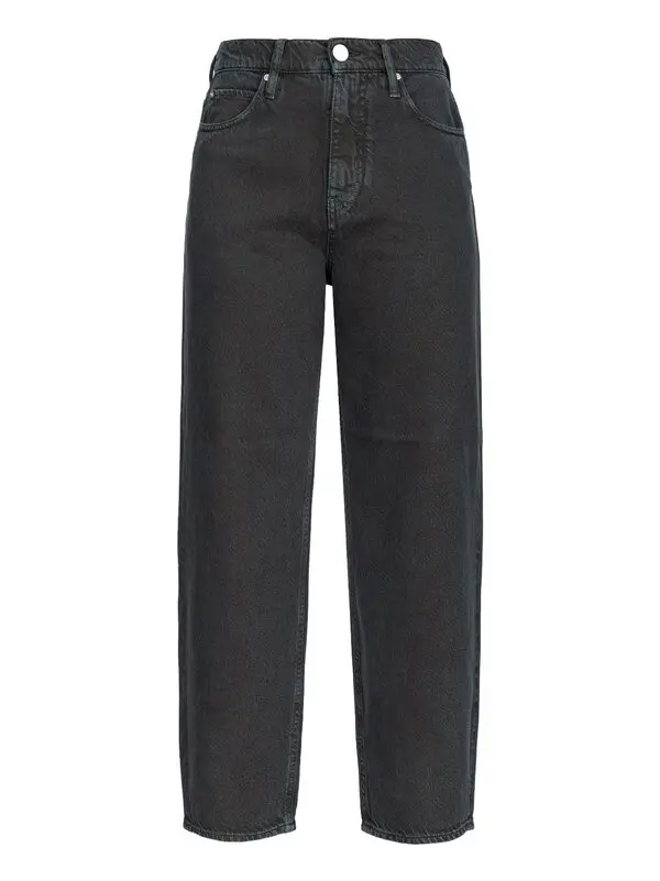 Pinko Balloon-fit Denim Jeans - Black