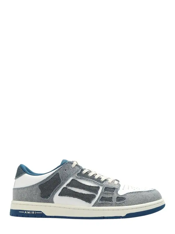 Amiri Vintage Skeleton Low Top Sneakers - White