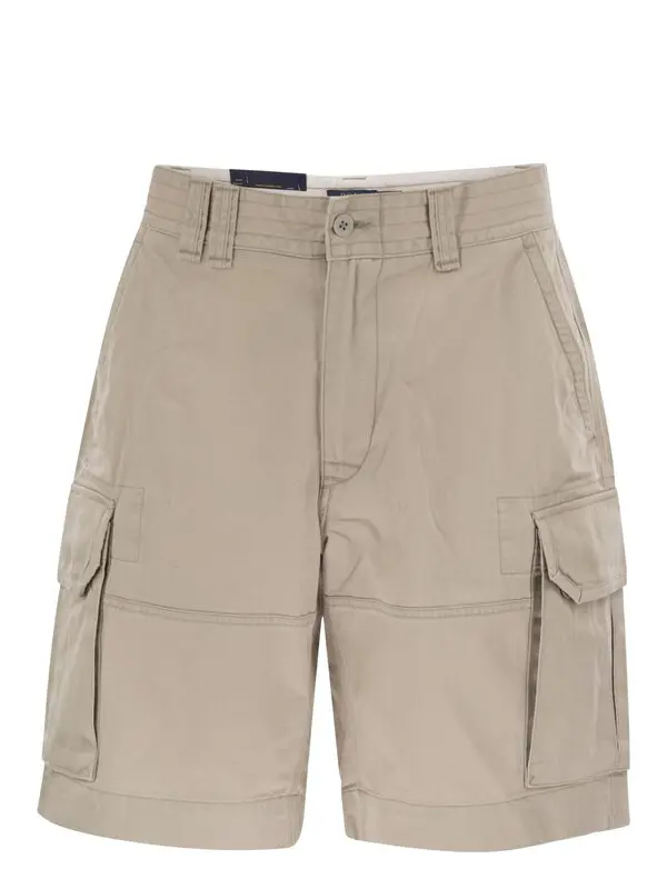 Polo Ralph Lauren Cotton Cargo Shorts - Beige