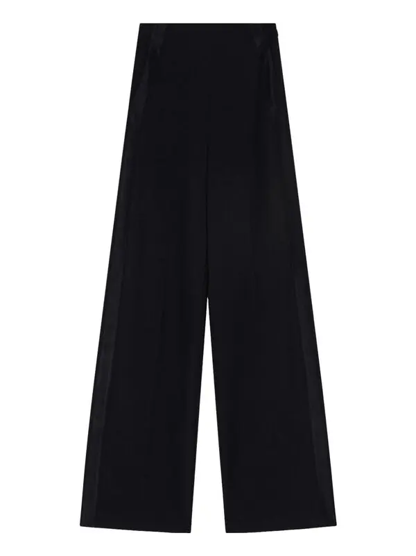 Pinko Petrarca Wide-leg Trousers - Black