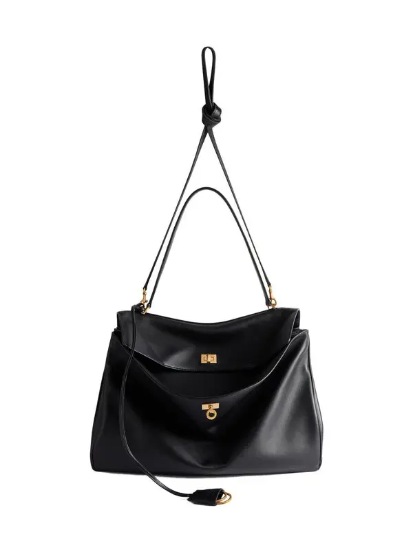 Balenciaga Rodeo Large Top Handle Bag - Black