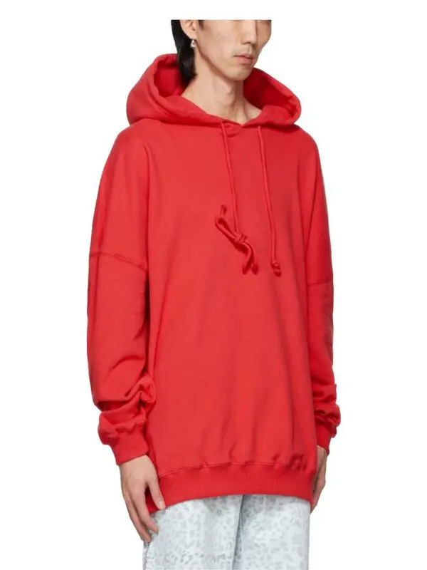 We11Done Pullover Hoodie - Red