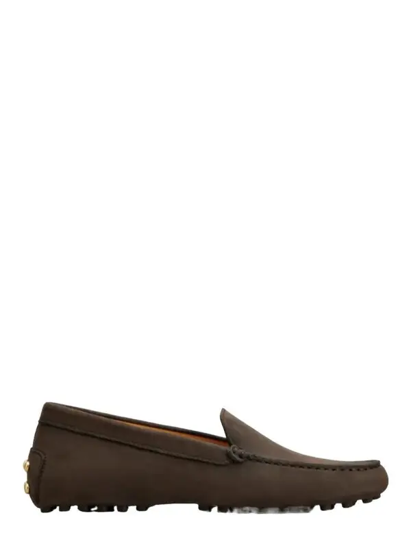 TOD'S Logo Detailed Slip-on Flat - Black
