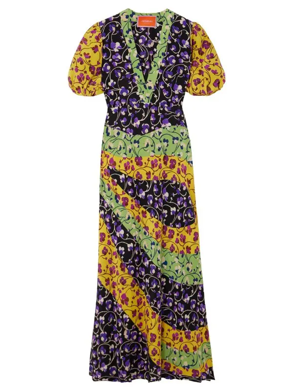La DoubleJ Marlene Maxi Dress - Multi-color