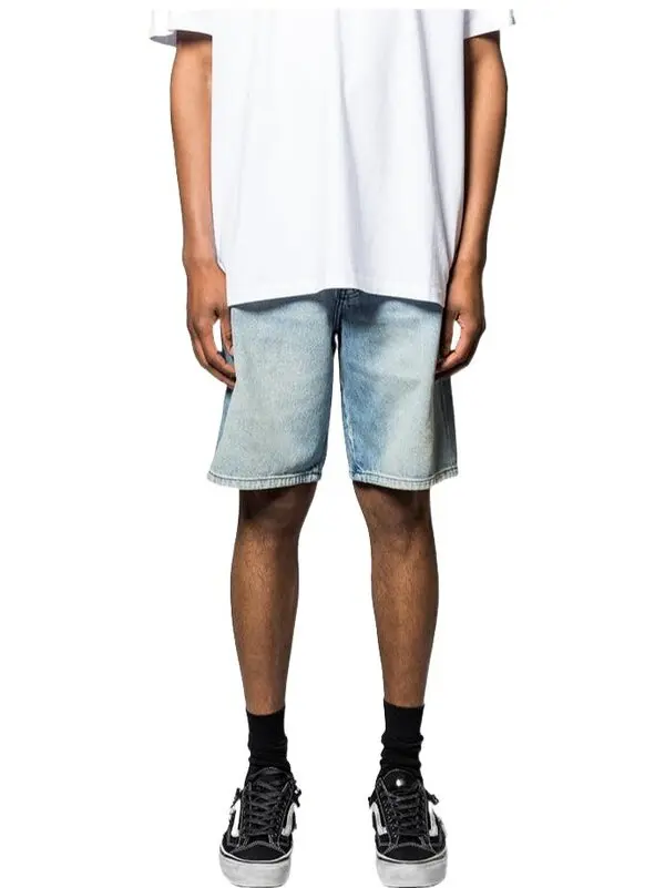 DIESEL® Knee-length Denim Shorts - White