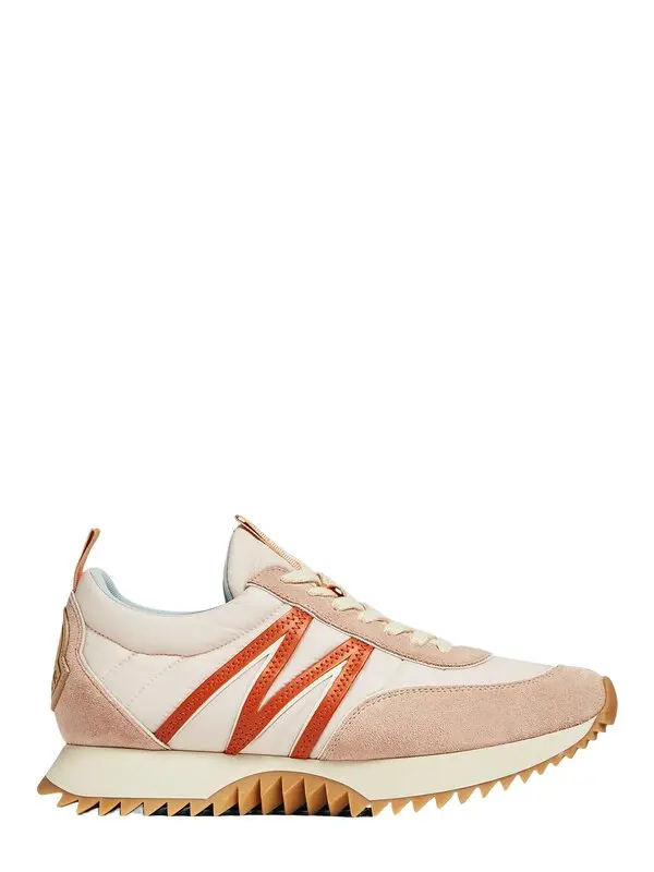 Moncler Pacey Lace-up Trainers - Light Pink