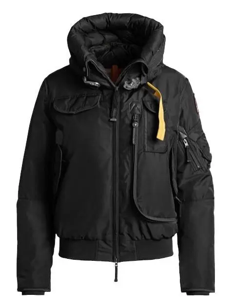 PARAJUMPERS Long-sleeved Casual Jacket With Hood - Black