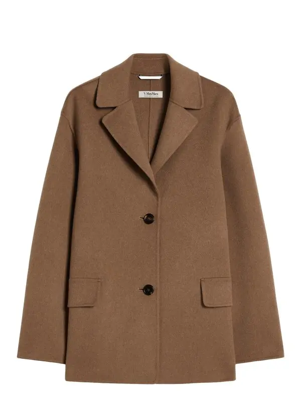 Max Mara Elfi Single Breasted Jacket - Camel