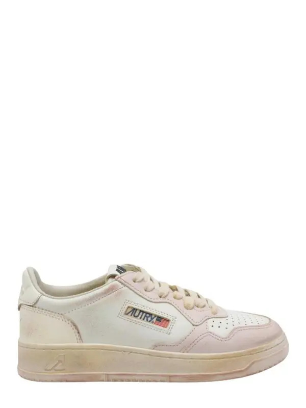 AUTRY Medalist Low Super Vintage Sneakers - Nude