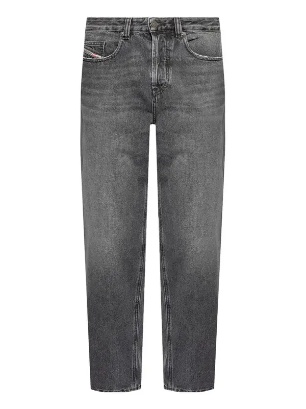 DIESEL® 2001 D-macro Straight-leg Jeans - Black