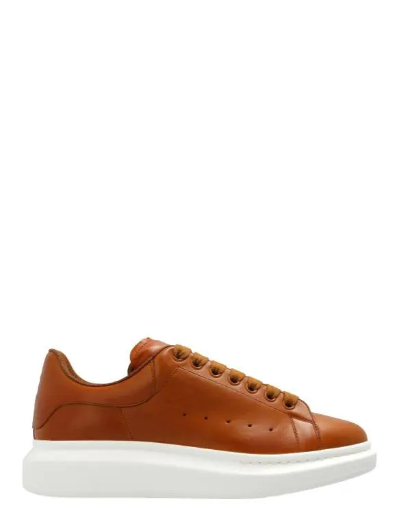 Alexander McQueen Oversized Retro Lace-up Sneakers - Brown