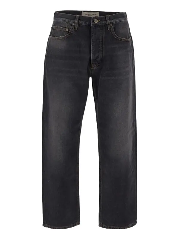 GOLDEN GOOSE Straight-leg Jeans - Black