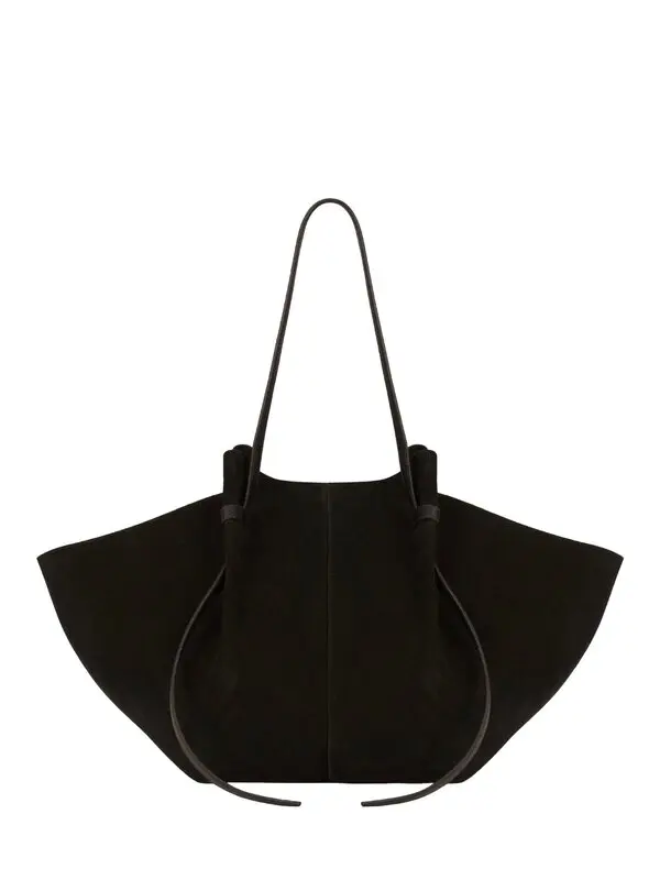 Yuzefi Large Mochi Shoulder Bag - Suedeblack
