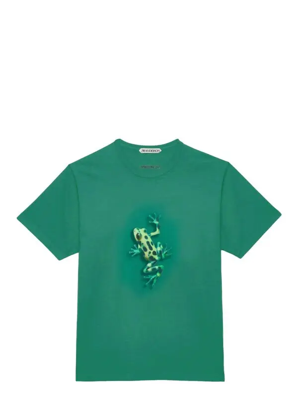 J.W.ANDERSON Jw Anderson Jumping Frog T-shirt - Emerald Green