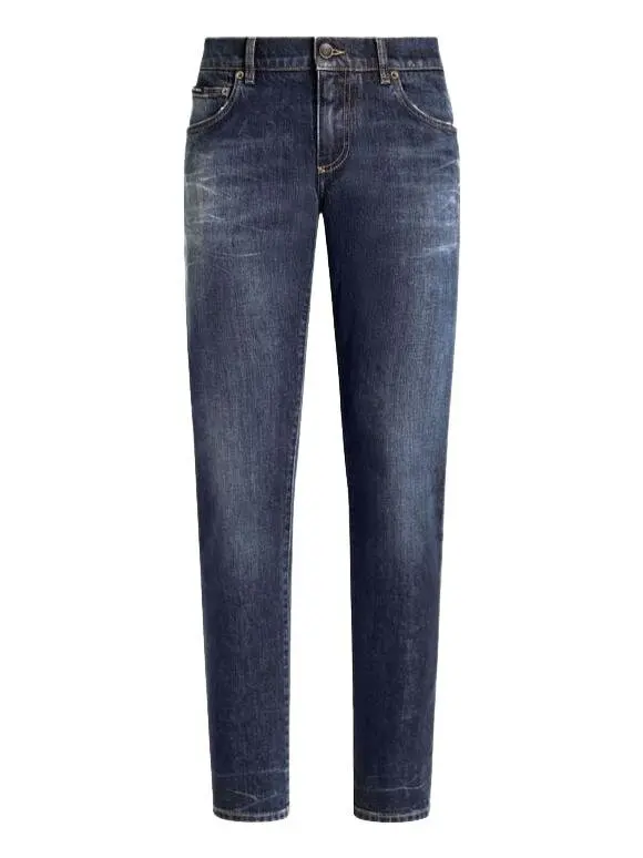 Dolce & Gabbana Skinny-fit Jeans - Black