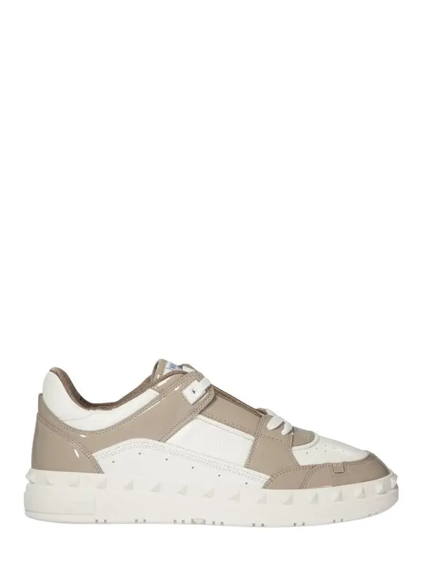 Valentino Garavani Freedots Lace-up Sneakers - White