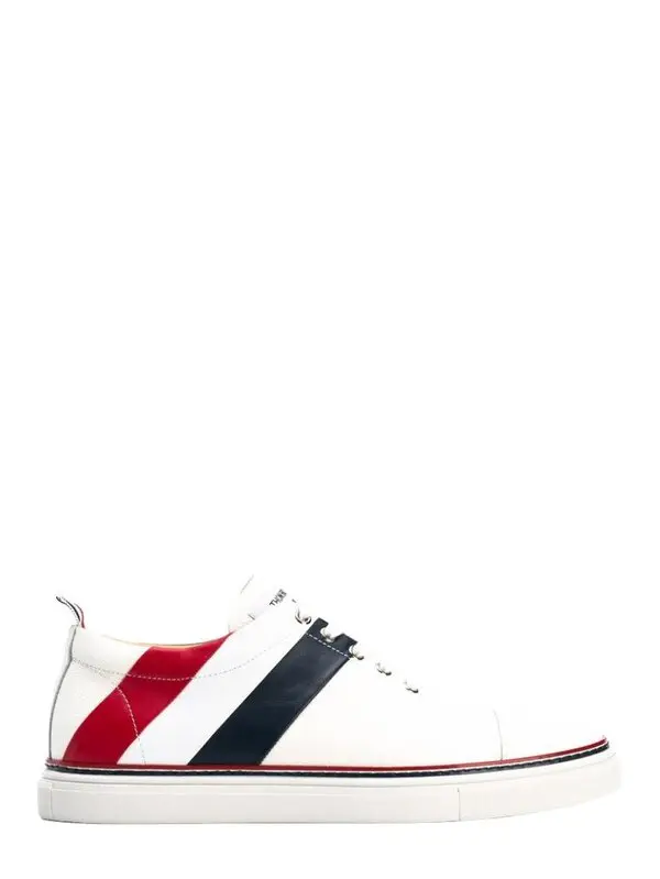 Thom Browne Rwb Diagonal Stripe Sneakers - White