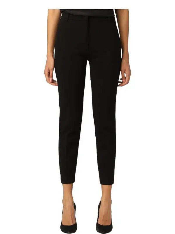 Pinko High Waist Tailored Ankle Length Trousers - Black