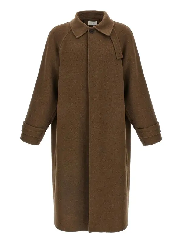 THE ROW Kenet Cashmere And Virgin Wool Coat - Brown