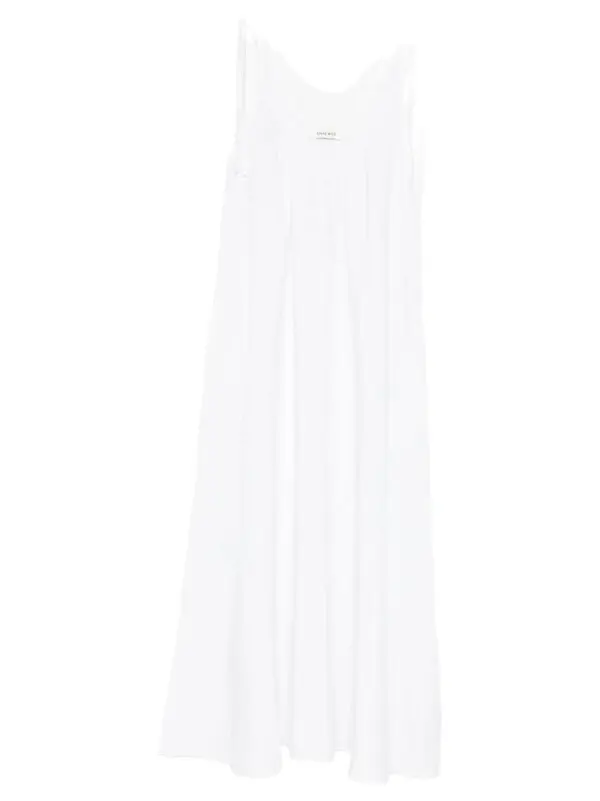 ANINE BING Tie-strap Midi Dress - White