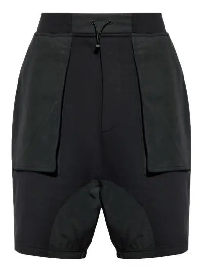 Dsquared2 Drawstring Elastic Waist Shorts - Black