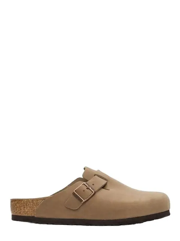BIRKENSTOCK Logo Detailed Clogs - Brown