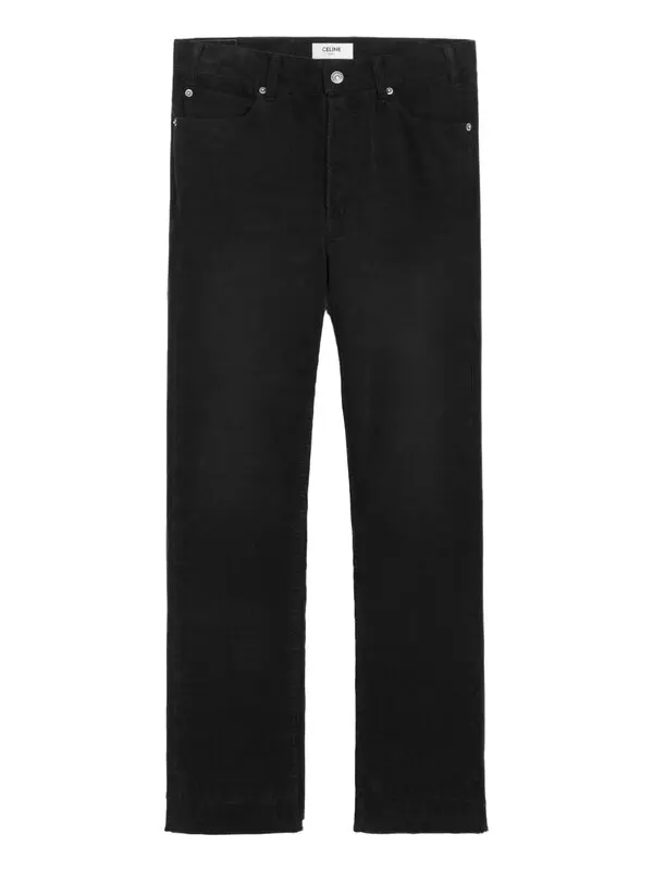 Celine Wesley Corduroy Jeans - Black