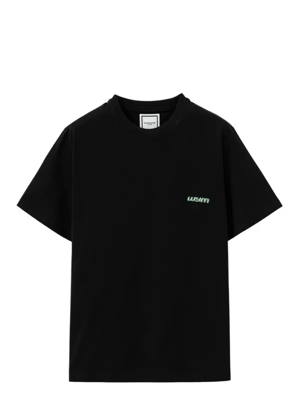 WOOYOUNGMI Graphic Logo T-shirt - Black
