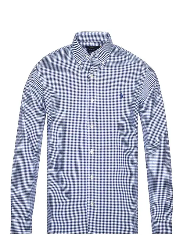 Polo Ralph Lauren Gingham Cotton Shirt - Blue