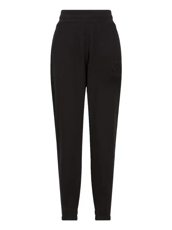 Moncler Logo Patch Track Pants - Black