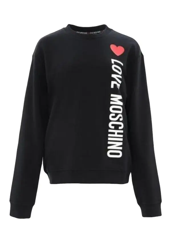 Moschino Printed Sweater - Black