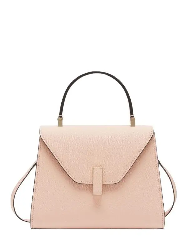 VALEXTRA Iside Top Handle Mini Shoulder Bag - Nude