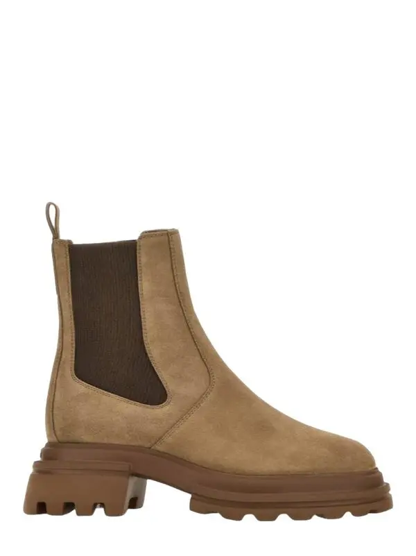 Hogan Chelsea Ankle Boots - Brown