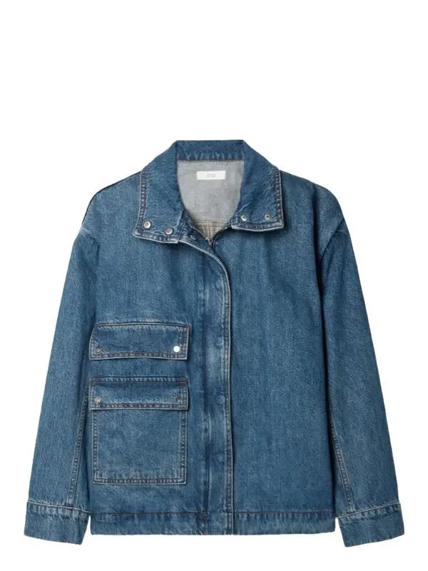 Co Denim Bomber Jacket - Indigo