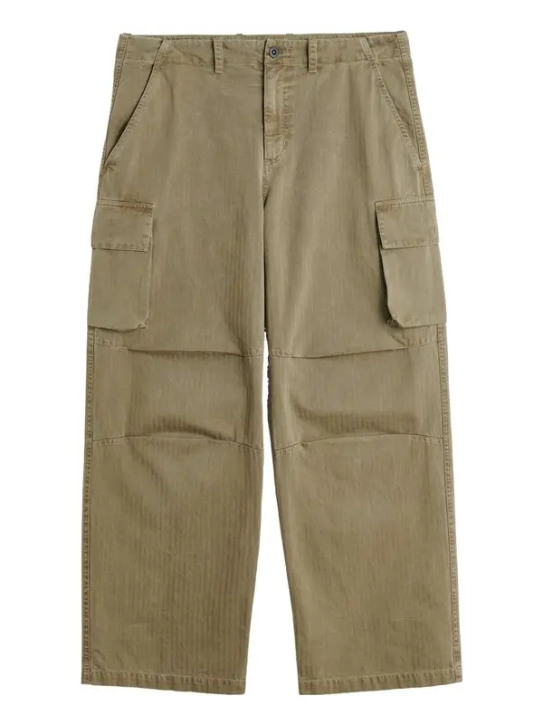 Our Legacy Mount Cargo Wide-leg Pants - Gray