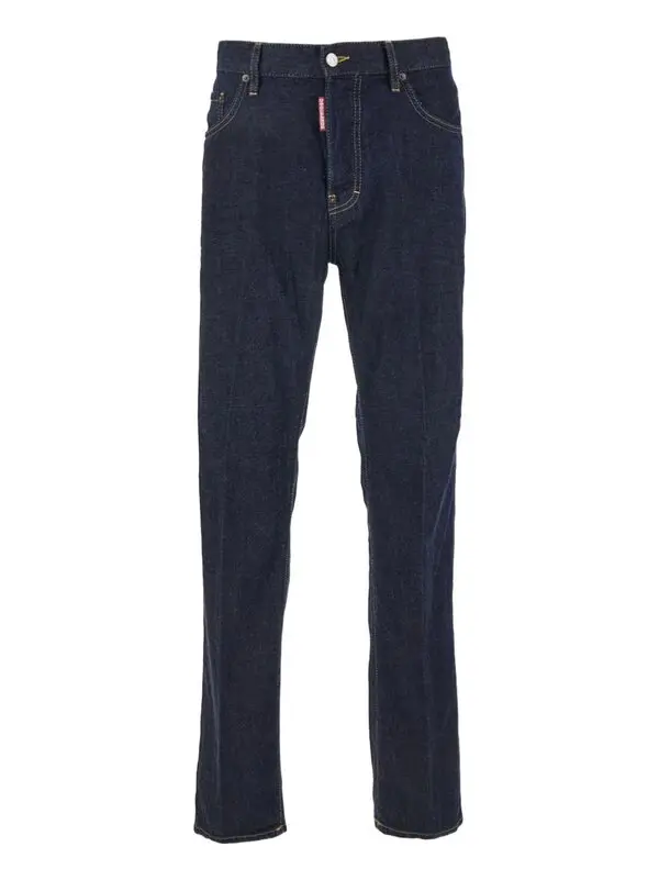 Dsquared2 Summer Lovers Straight Leg Jeans - Black