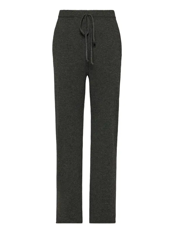 MAISON MARGIELA Cashmere Knit Trousers - Dark Gray