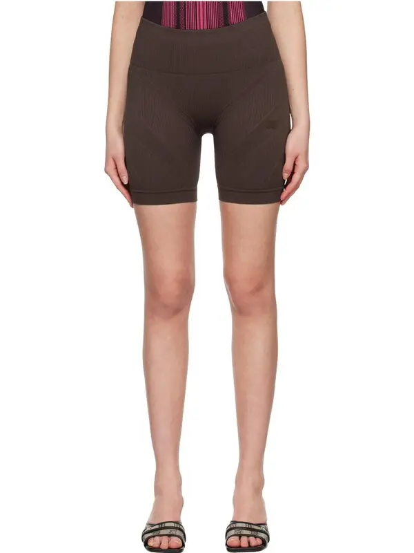MISBHV Ribbed Elastic Shorts - Black