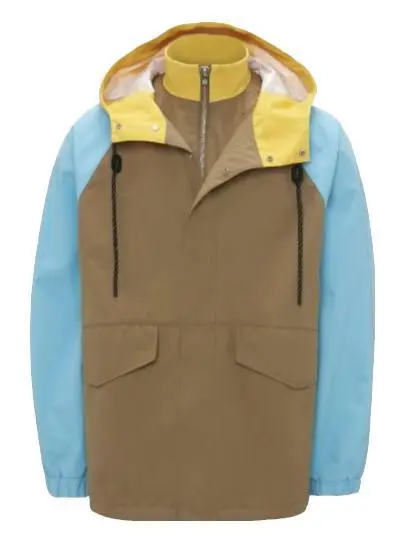 J.W.ANDERSON Color-blocked Parka Jacket - Brown