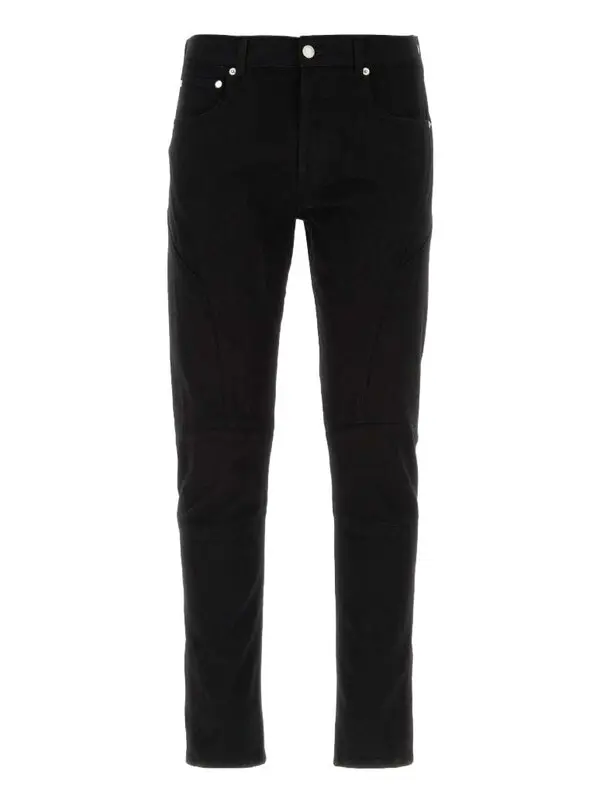 Alexander McQueen Tapered-leg Jeans - Black