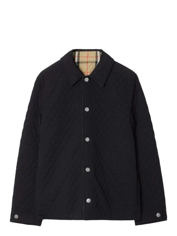 Burberry Quilted Reversible Jacket - Black