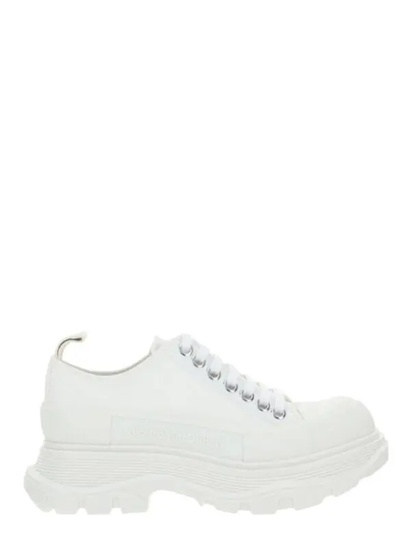 Alexander McQueen Tread Slick Low-top Sneakers - White